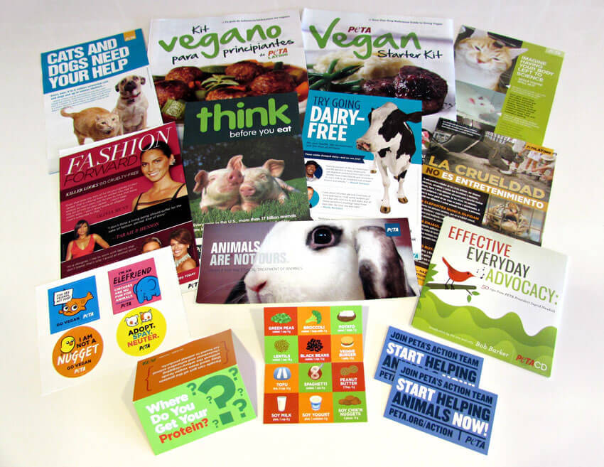 Easy and Effective Leafleting | PETA