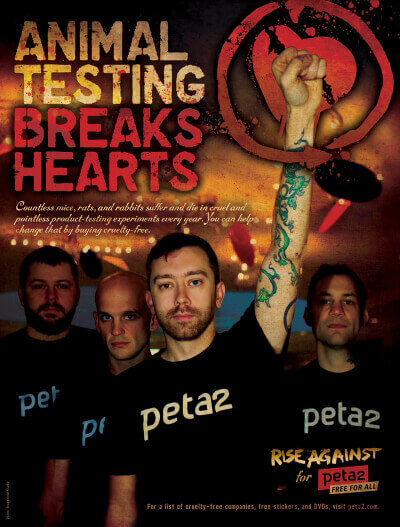 Drummer Brandon Barnes Rises Against Animal Experiments | PETA