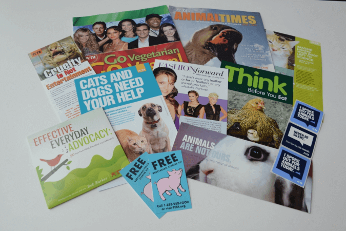 Easy and Effective Leafleting | PETA