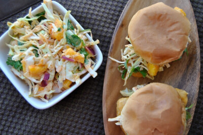 'Fish' Sliders With Spicy Mango Slaw | PETA