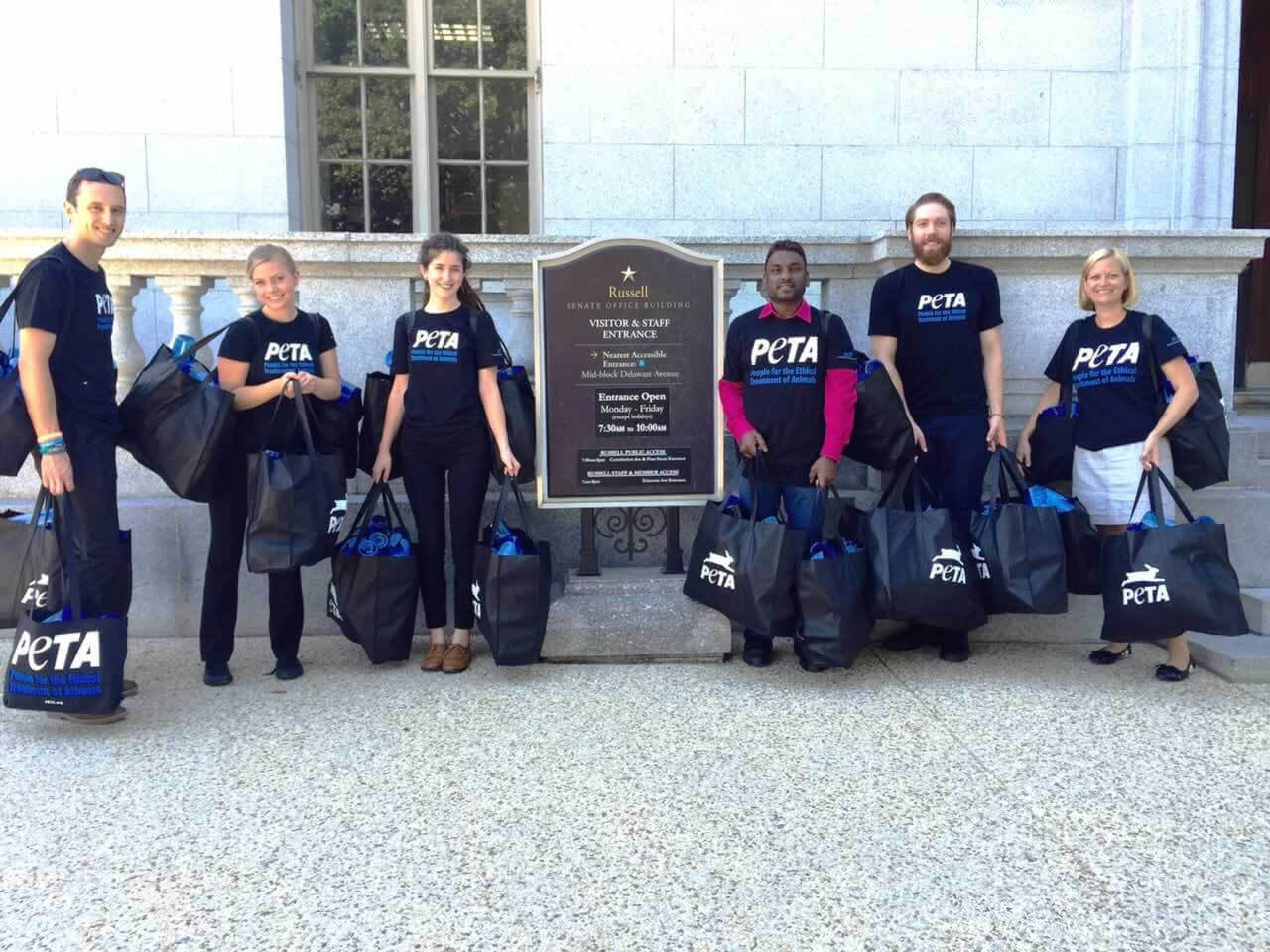 PETA Sends Congress Water Bottles Explaining Why Animal Ag Is All Wet ...