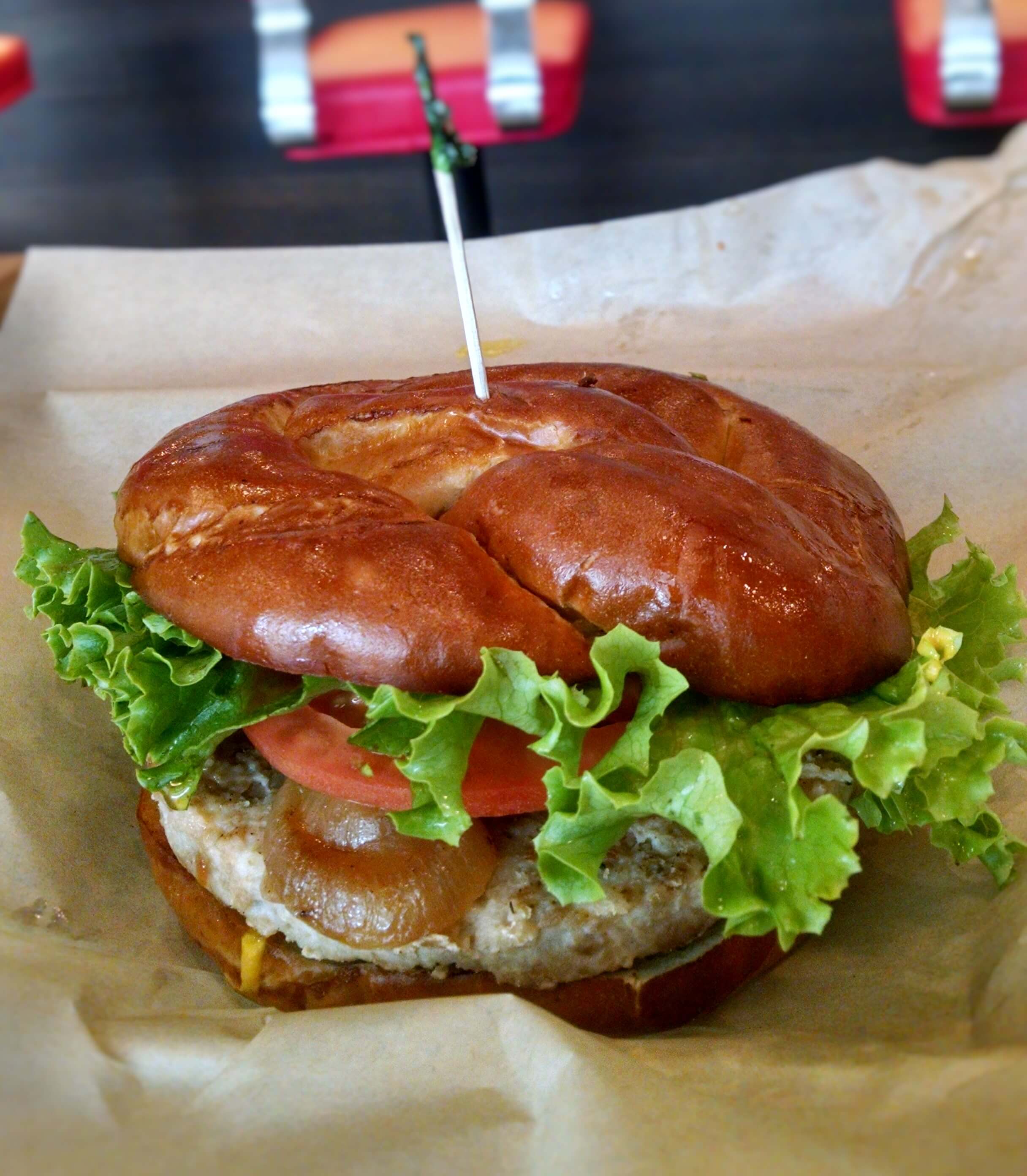 Veggie Burger Johnny Rockets at Isaac Macquarie blog