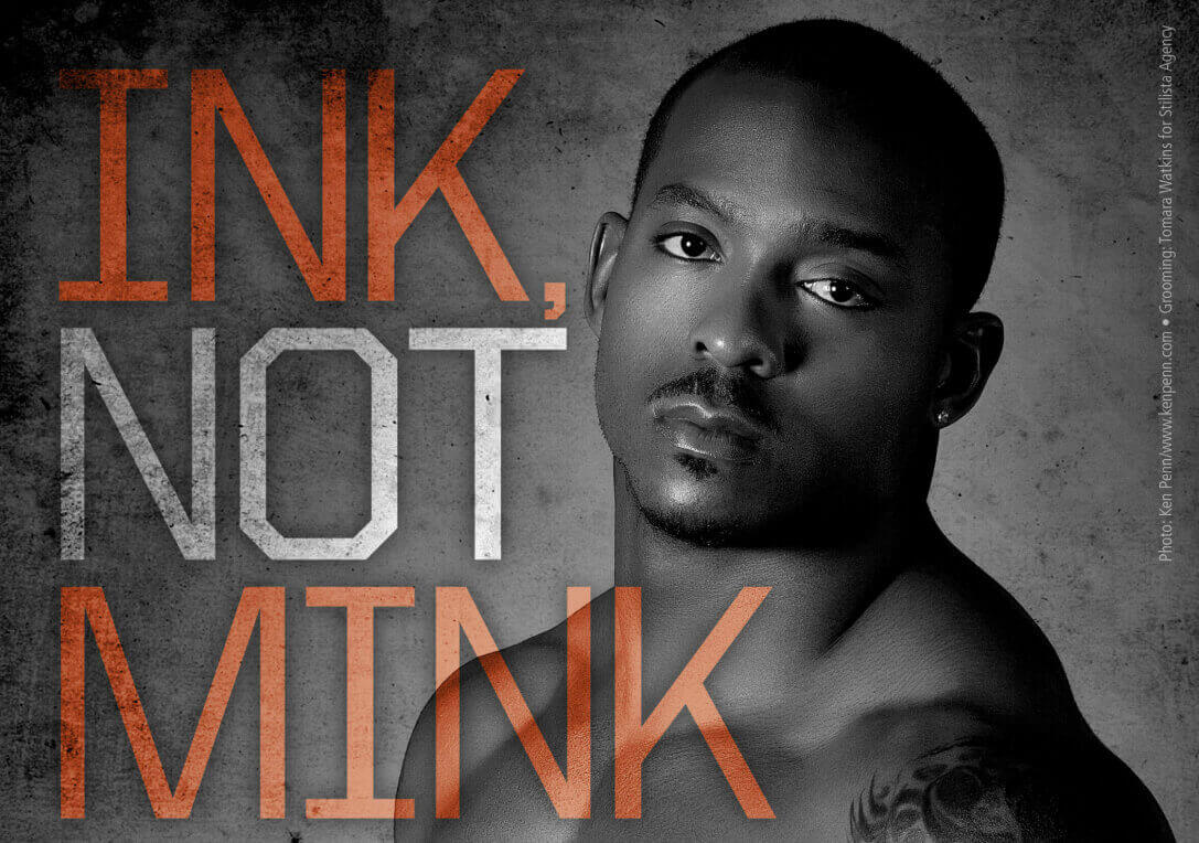 Willis McGahee Chooses 'Ink, Not Mink' | PETA