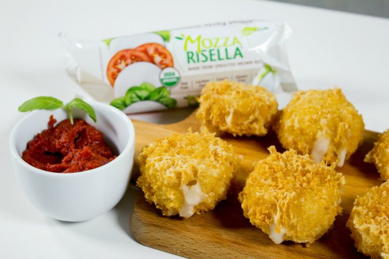 Watch: This Vegan Mozzarella Cheese Is Made From Brown Rice | PETA