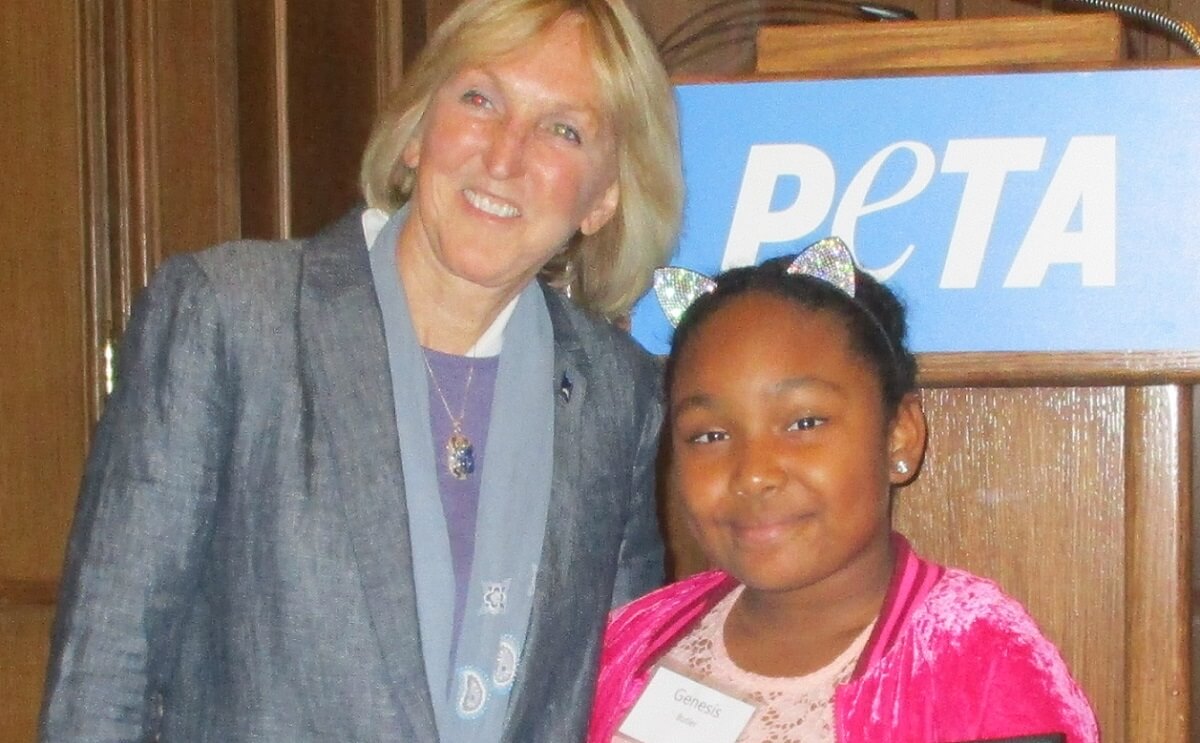 Genesis Butler Wins Young Hero for Animals Award | PETA