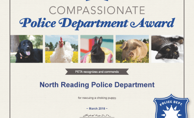 Compassionate Police and Fire Department Awards | PETA