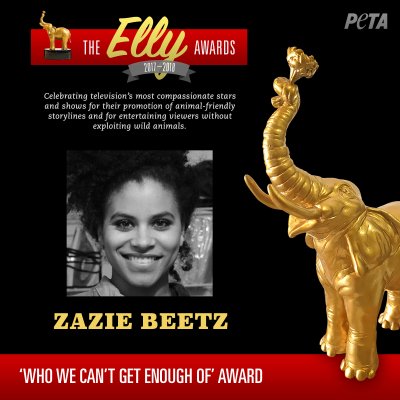 PETA Honors Compassion on TV With the Elly Awards | PETA