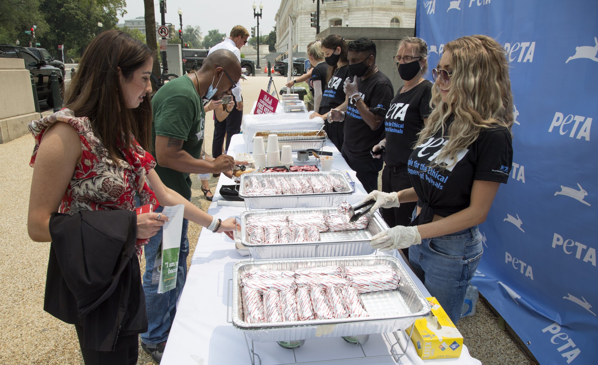 Photos: Courtney Stodden Hosts PETA’s 25th Congressional Veggie Dog ...