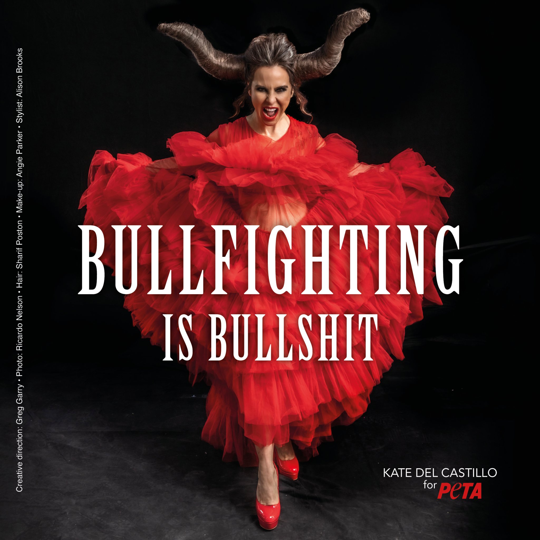 Kate del Castillo Is Raising the Red Flag on Bullfighting | PETA