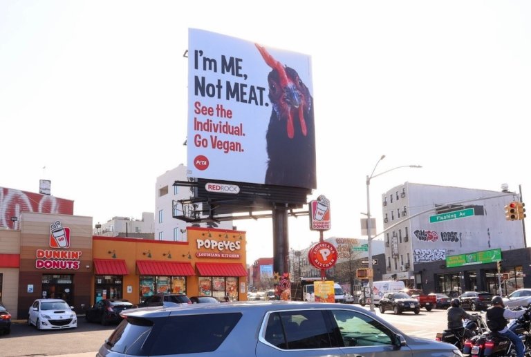 ‘I’m Me, Not MEAT’: Giant Chicken Is Coming Home to Roost Outside ...