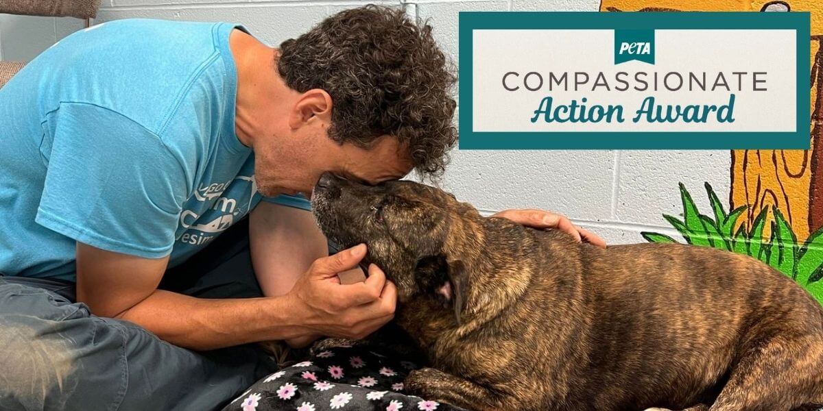 Cavers Nab PETA Award for Their Dog Rescue Mission | PETA