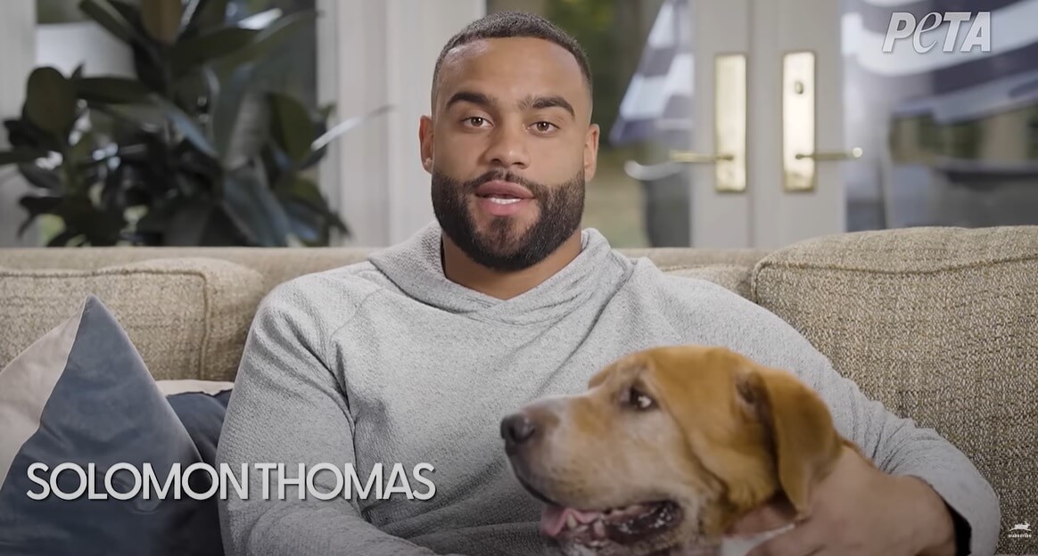 Solomon Thomas Anti-Chaining 0:60 | PETA