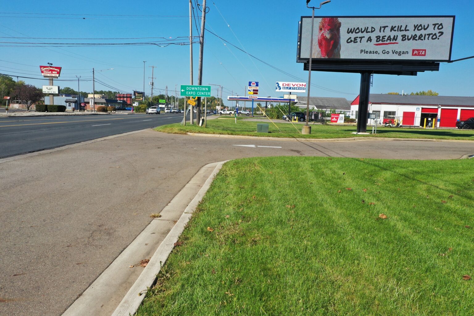 What The Cluck?! PETA’s Giant Chicken Tells Taco Bell Customers To ...