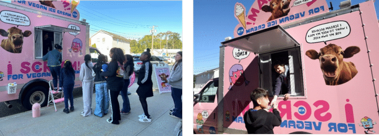 PHOTOS: PETA’s Vegan ‘I Scream’ Truck Is a Hit—Prompting Another Stop ...