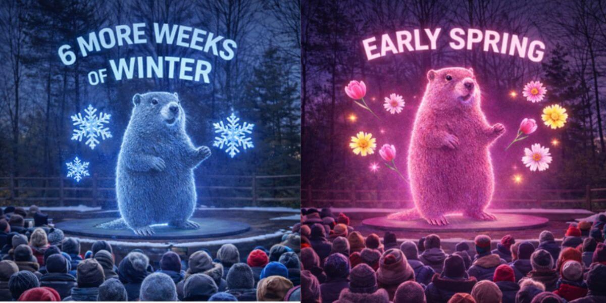 Time to Cast a New Shadow? Giant Groundhog Hologram on Offer from PETA ...